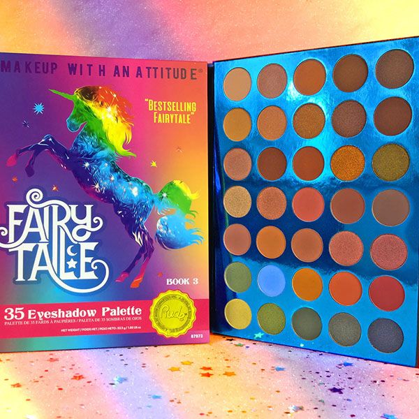 Rude Fairy Tale 35 Eyeshadow Palette |Facepaintshop